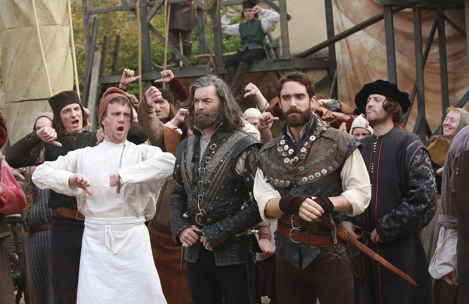 Galavant Galavant Fotos Timothy Omundson Joshua Sasse No
