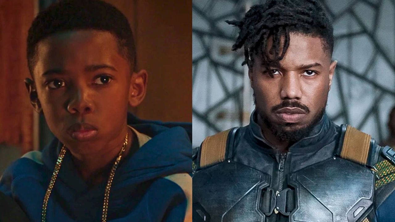 Ele fez a versão jovem de Michael B. Jordan em Pantera Negra e agora ...