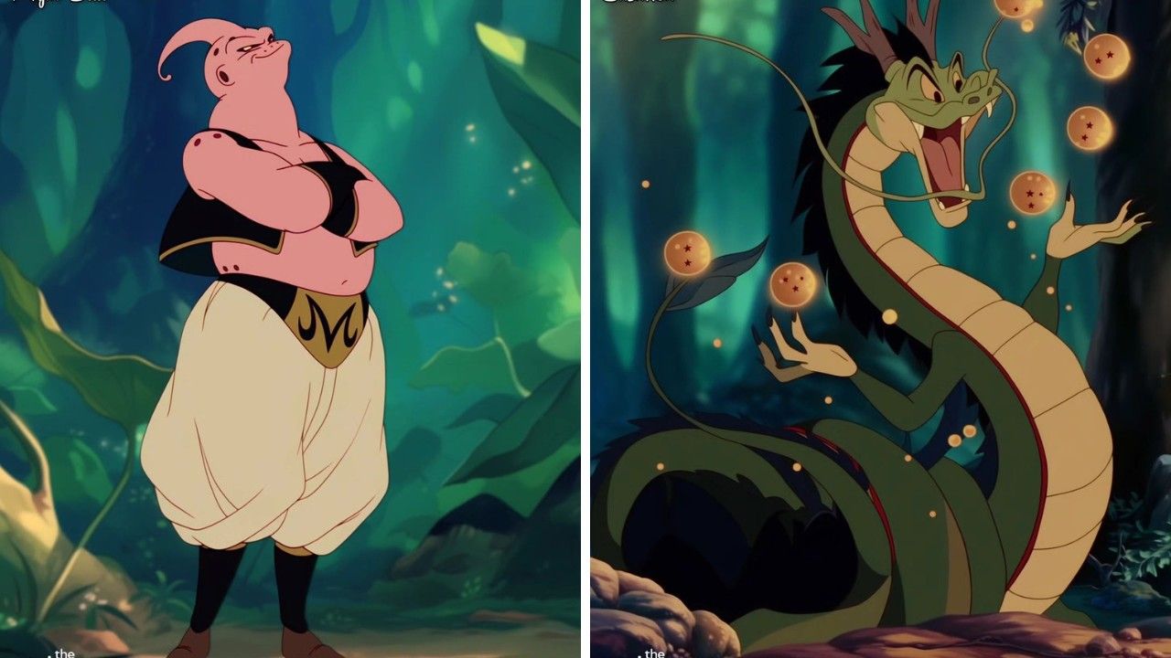 Assim seriam os personagens de Dragon Ball Z no universo animado da ...