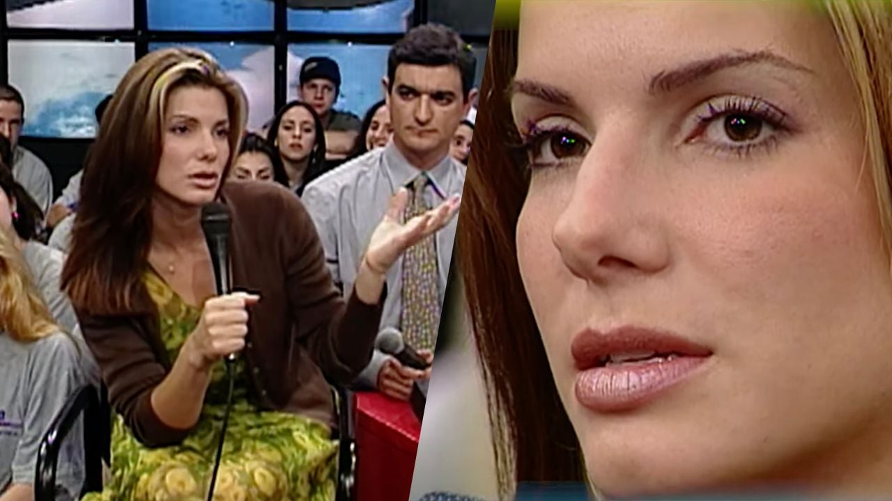 Poucos lembram, mas em 1997 Sandra Bullock foi ao programa de Serginho Groisman no SBT: Uma ...