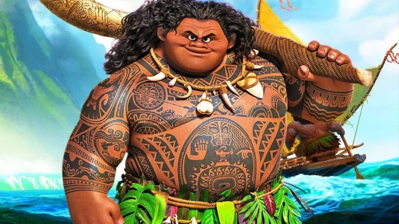 O visual de Maui em Moana foi inspirado em uma pessoal real – e é o avô ...