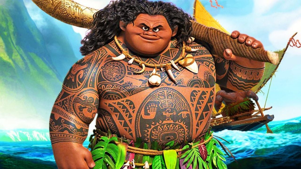 O visual de Maui em Moana foi inspirado em uma pessoal real – e é o avô de The Rock! Veja foto ...