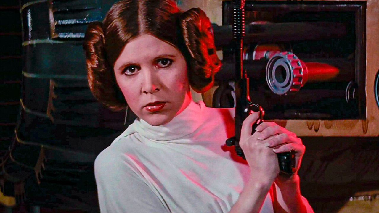 Você não viu o arqui-inimigo da Princesa Leia em nenhum filme Star Wars ...