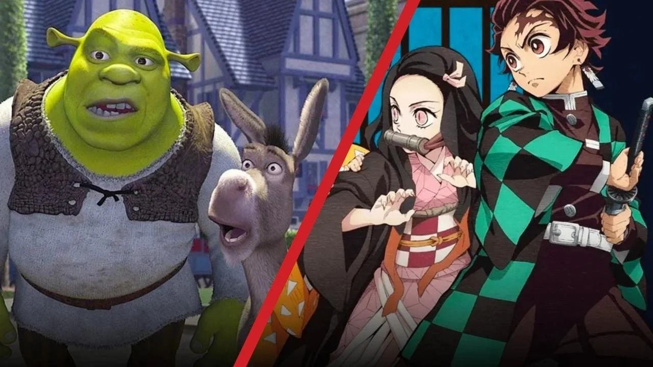 É assim que Shrek pareceria se fosse um anime no estilo de Demon Slayer ...