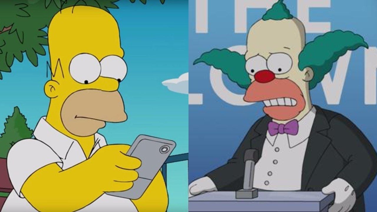 Existe um motivo para Homer e Krusty serem tão parecidos: Criador de Os Simpsons revelou ...