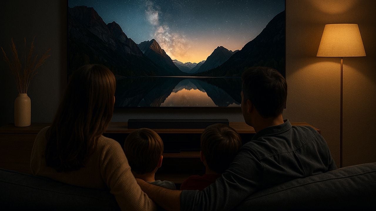 Monte seu cinema em casa com este combo de TV 4K 58 polegadas ...