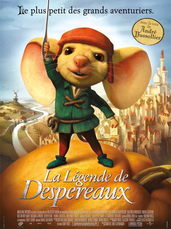 Pôster do filme O Corajoso Ratinho Despereaux - Foto 1 de 14 - AdoroCinema