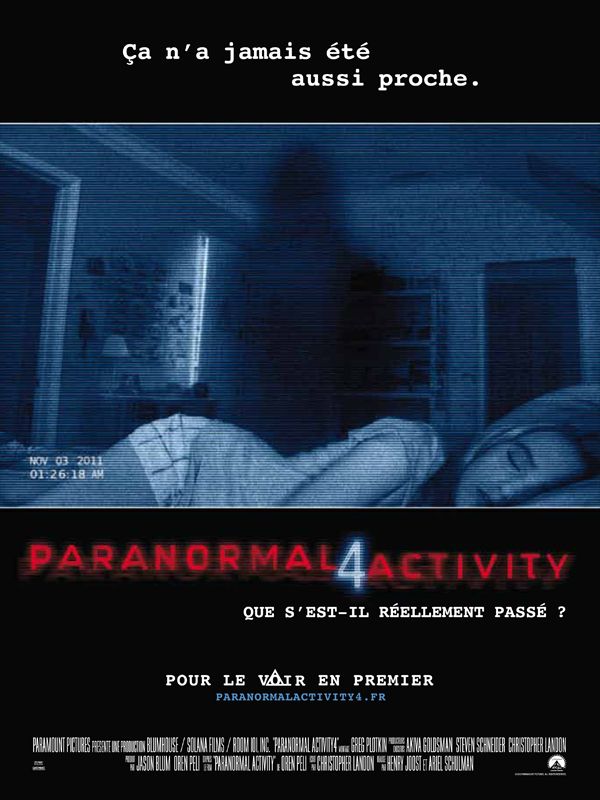 Pôster do filme Atividade Paranormal 4 - Foto 1 de 22 - AdoroCinema