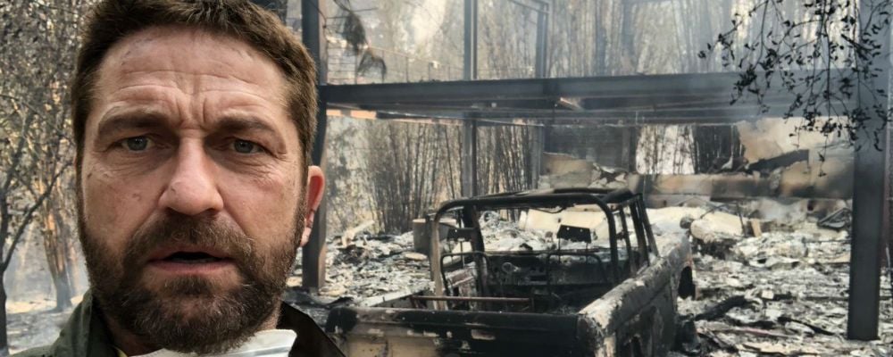 Casa de Gerard Butler é destruída por incêndio na California - Notícias ...