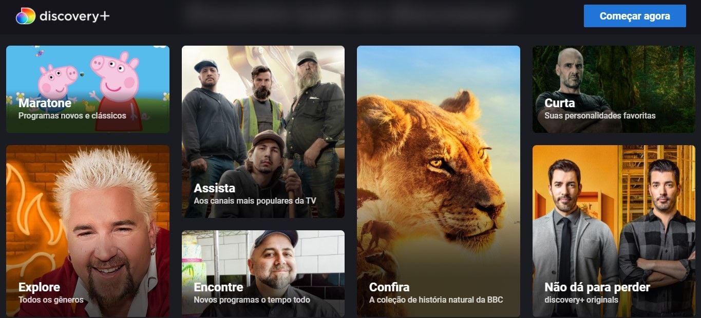 discovery+, novo serviço de streaming, chega ao Brasil com conteúdos ...