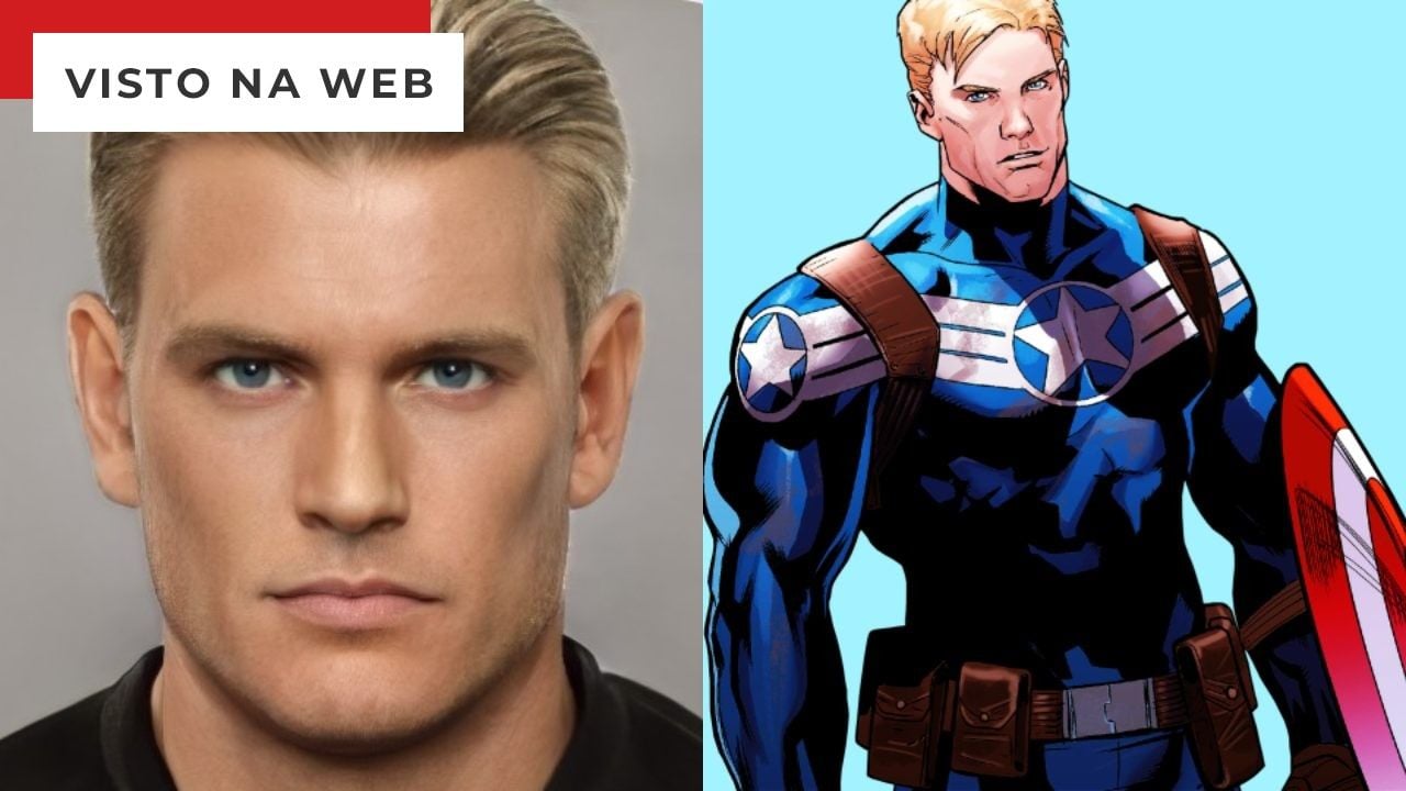 Como seria o Capitão América da vida real? Inteligência artificial ...