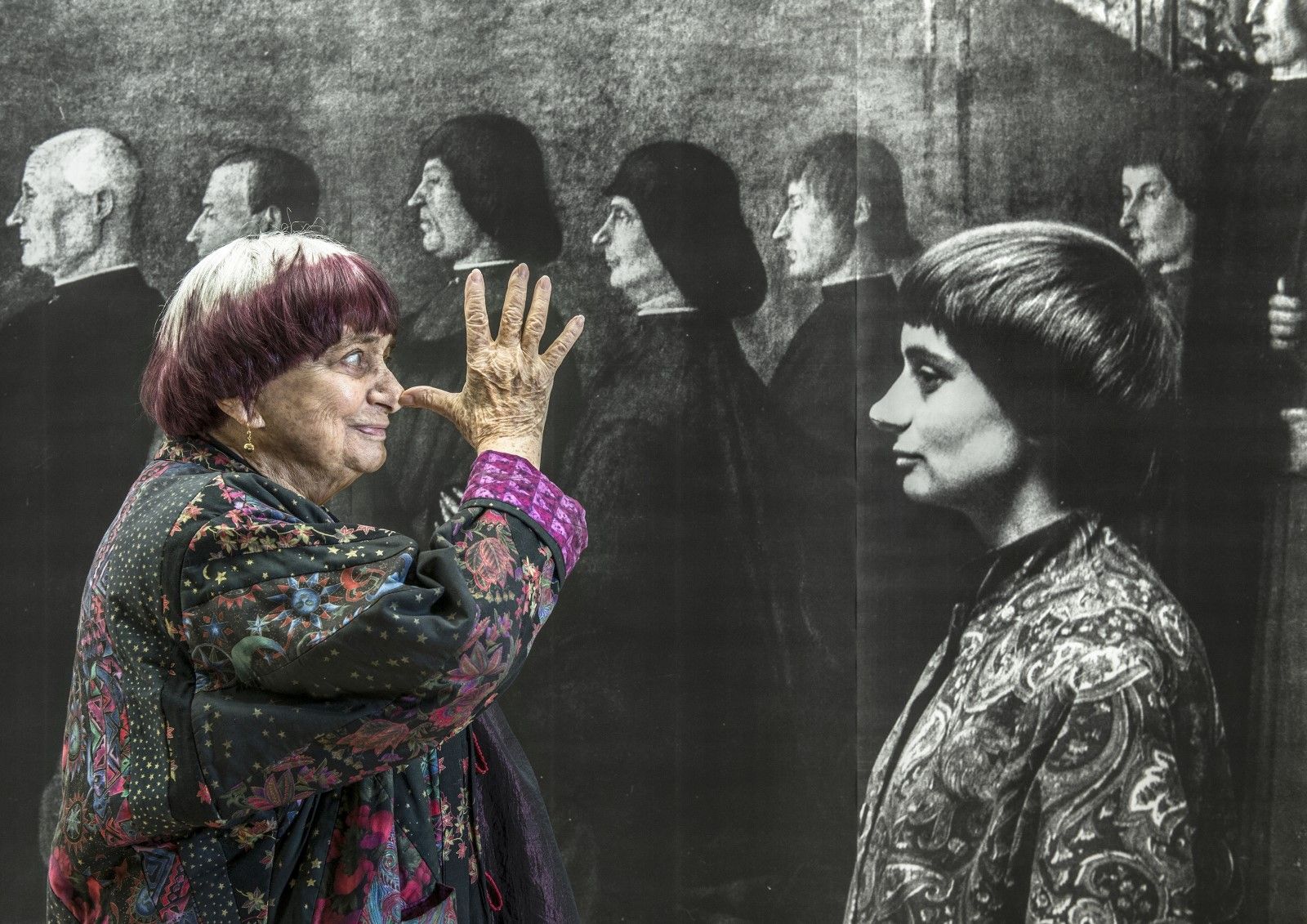 Wunderschne Agns Varda Haare Fotos