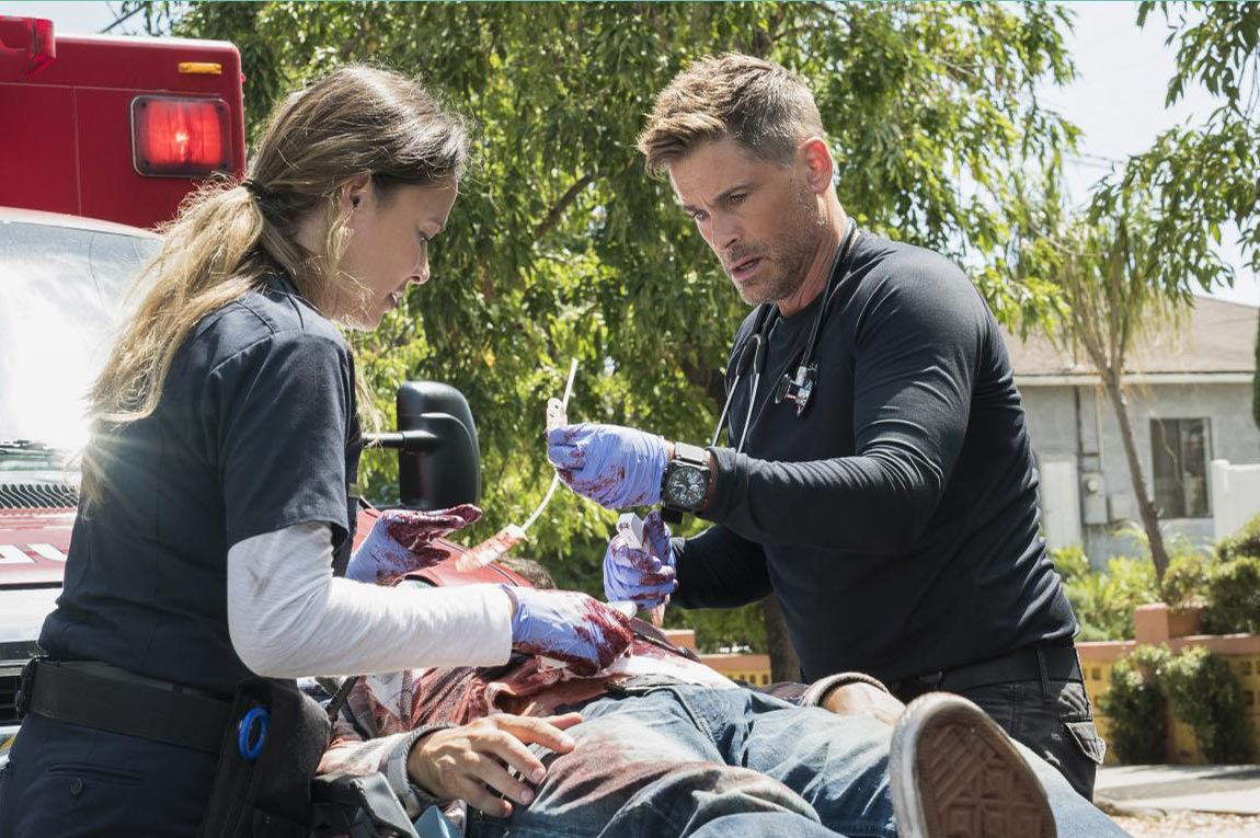 Foto de Rob Lowe - Code Black : Fotos Rob Lowe, Moon Bloodgood - Foto ...