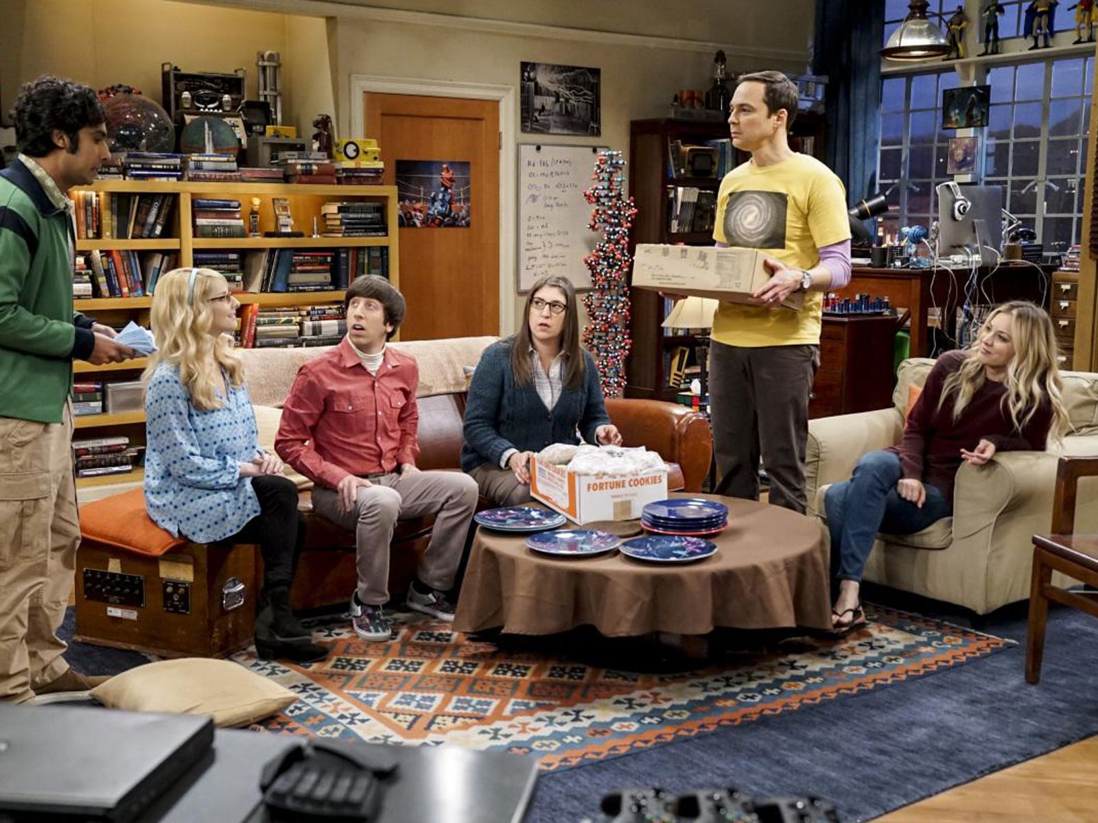 The Big Bang Theory : The Big Bang Theory : Fotos Kaley Cuoco, Jim Parsons, Melissa Rauch, Simon ...