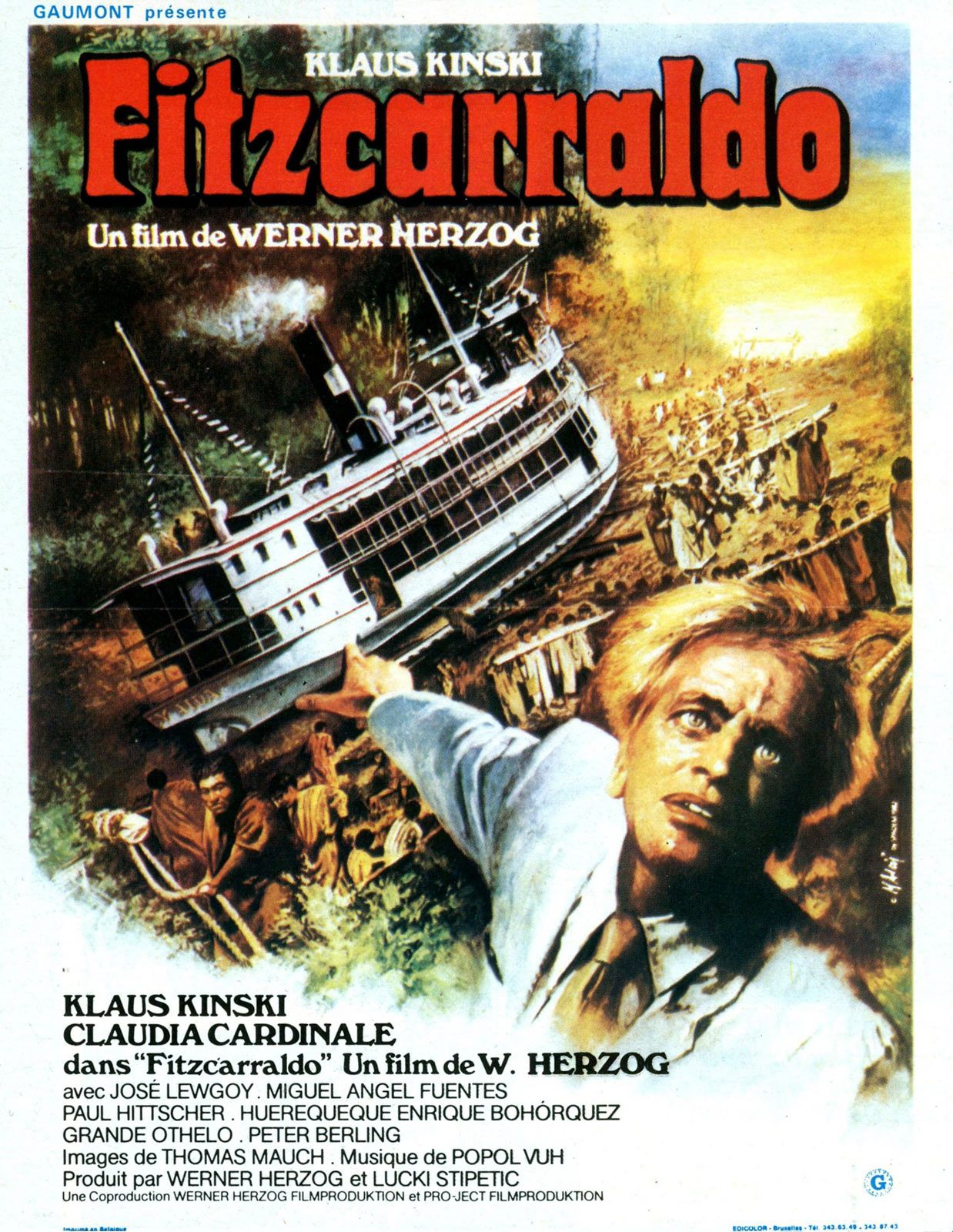 Pôster do filme Fitzcarraldo - Foto 1 de 14 - AdoroCinema