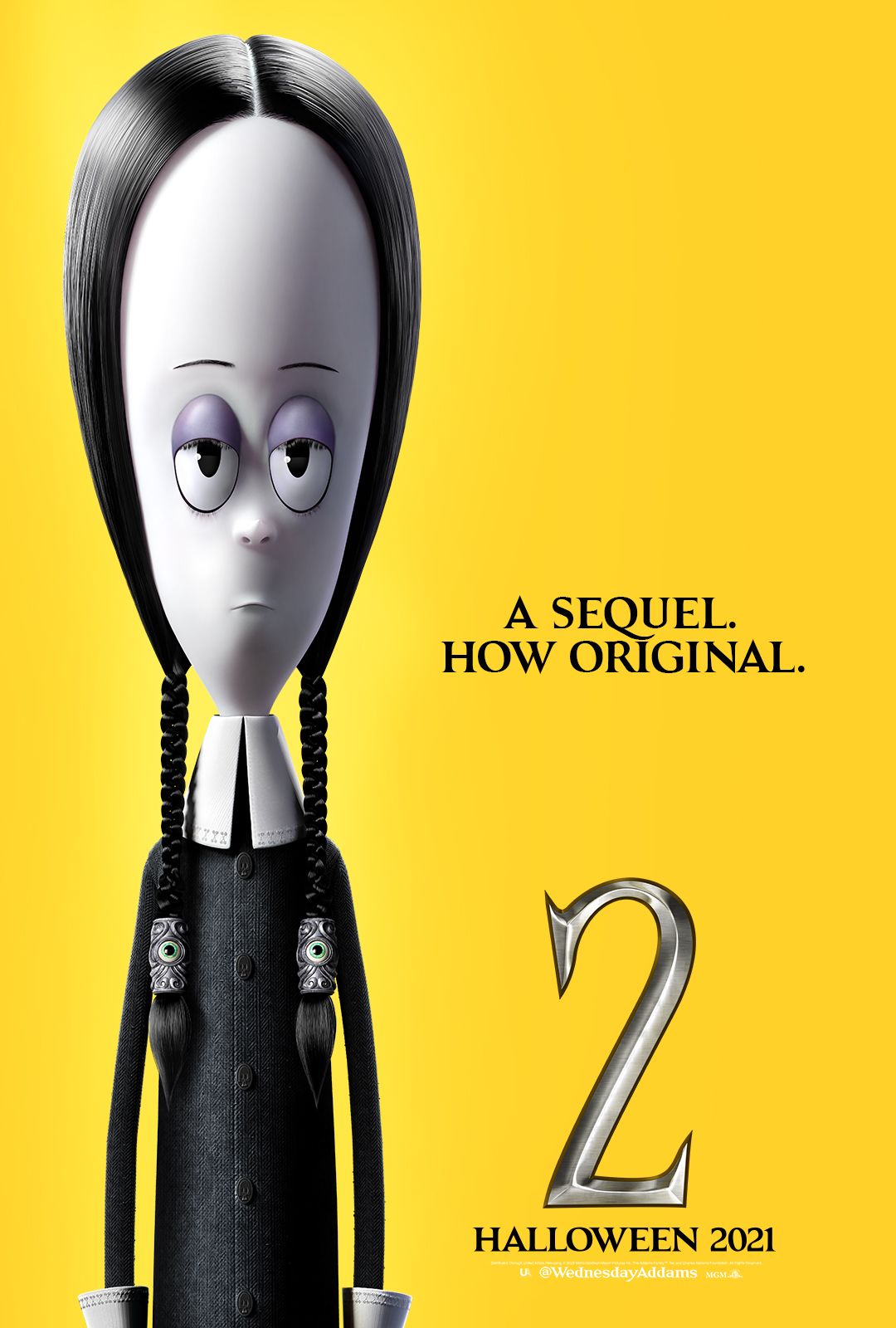 Pôster Do Filme A Família Addams 2 Pé Na Estrada Foto 31 De 31