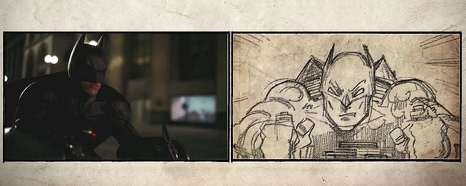 Vídeo mostra como um esboço de Batman - O Cavaleiro das Trevas saiu do ...
